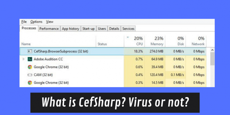 What Is CefSharp.BrowserSubprocess.exe is it a virus or not?