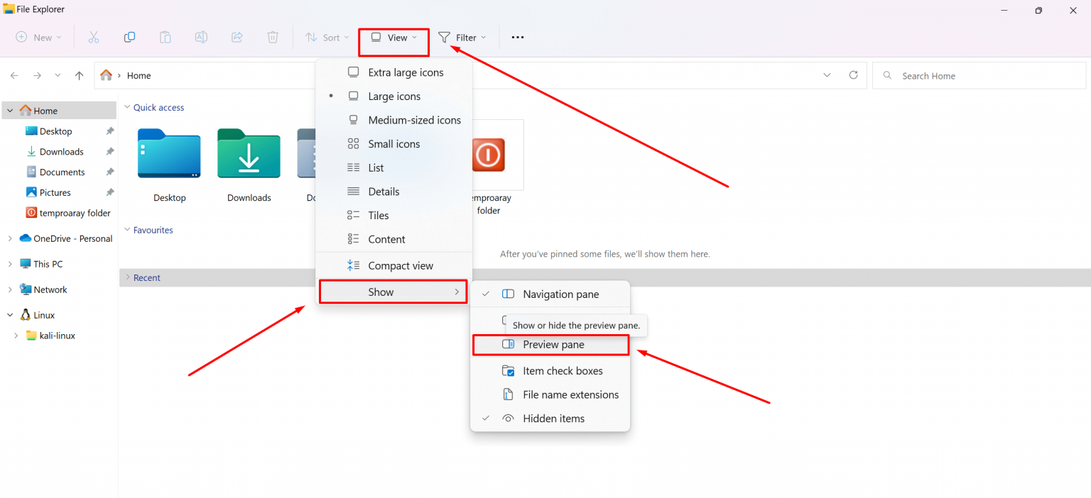 ( FIXED ) file explorer preview pane not working for pdf in windows?