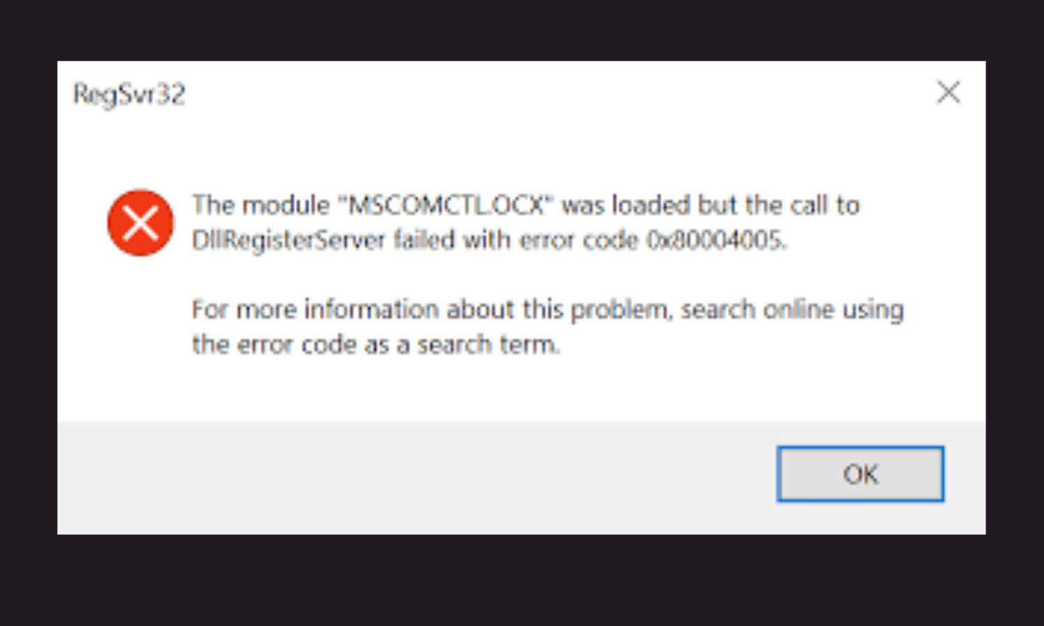Mscomctl Ocx Free Download For Windows 32 And 64