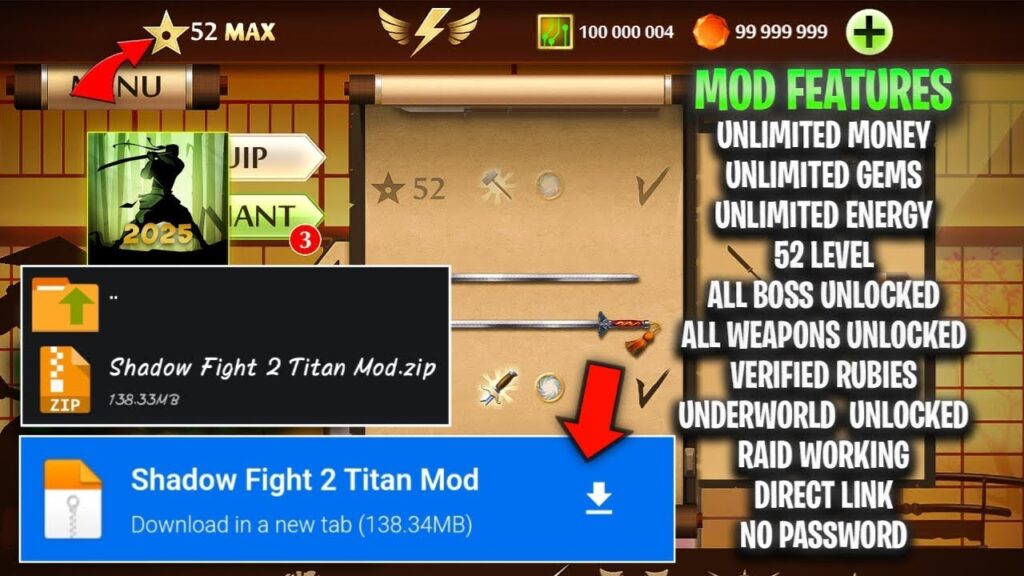 Max Level and All Weapons in Shadow Fight 2 – How to Unlock and Master ...